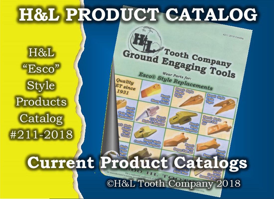 211.2018 Esco Style Replacement Catalog | Hltooth